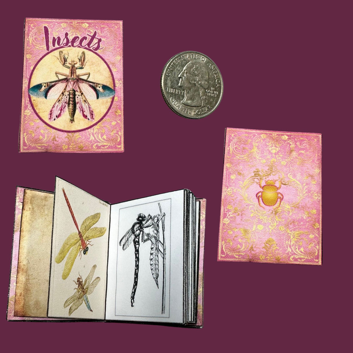 Printable Nature Reference Miniature Book Bundle of 3 - Instant PDF Do ...