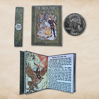 Printable The Green Forest Fairy Book Miniature Book - Instant PDF Dow ...